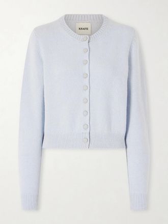 Khaite Cardigan En Cachemire Everheart - Bleu