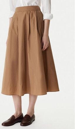 Marella Trapezf&ouml;rmiger Rock Diva 2615101031 Braun Regular Fit