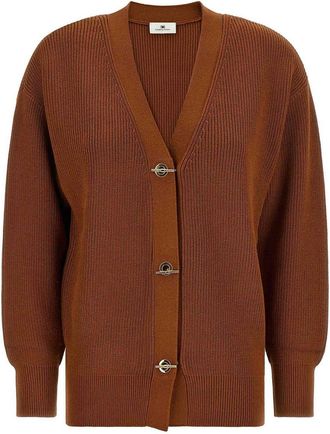 Elisabetta Franchi Cardigan - Braun