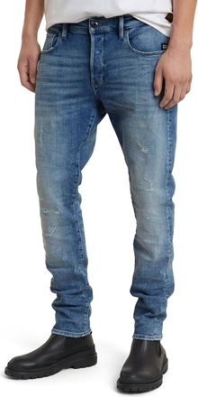 G-Star Herren 3301 Slim Jeans Jeans, Blau (Sun Faded Blue Donau Restored 51001-d441-g644), 27W / 32L