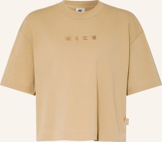 Nike Oversized-Shirt Sportswear beige
