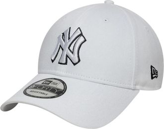 New Era Outline 9Forty New York Yankees Osfm - - Accessories - unisex - Wei&szlig; - ONE SIZE
