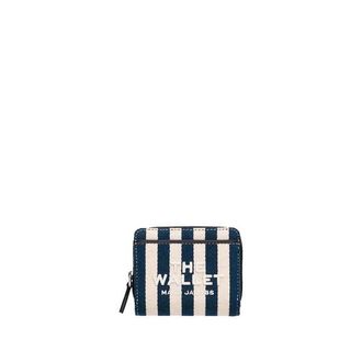 Marc Jacobs Mini portefeuille The Stripe Canvas