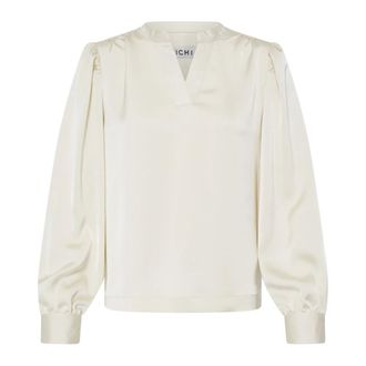 Ichi Ichi - Blouses & Chemises - Femme - Blouses et Chemises - Beige - Taille: 40 FR