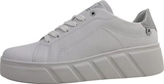Rieker Femme W2601 Chaussures à Lacets, Blanc, 39 EU