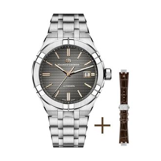 Maurice Lacroix Aikon Automatic Date 42mm - - Accessories - Herren - Grau - ONE SIZE