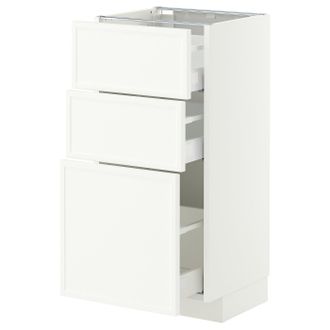 IKEA METOD / MAXIMERA Unterschrank mit 3 Schubladen