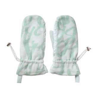 Dolce & Gabbana Wei&szlig; Gr&uuml;n Logo Handgelenkl&auml;nge Handschuhe - - Accessories - Damen - Gr&uuml;n - ONE SIZE