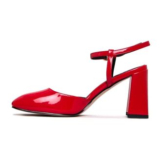 Cesare Gaspari Damen, Schuhe, Rot, 39 EUGr&ouml;&szlig;e