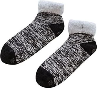Generic Chaussettes Femme Chaussettes Chaudes Femme Chaussettes Thermiques Femme De Classique Hiver Courtes En Polaire Antid&eacute;rapantes Parfaites Pour Le Sol In