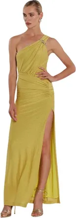 Relish Femme, Robes, Jaune, Taille: 38 FR Lysa1224 Gown