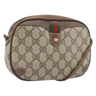 Gucci Sac bandouli&egrave;re Pre-owned - Femme - Pre-owned - Beige - Taille: ONE Size