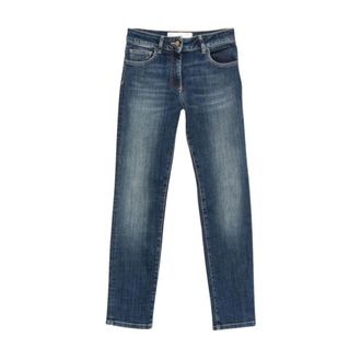 Elisabetta Franchi Gerades Jeans - - Jeans - Damen - Blau - W29