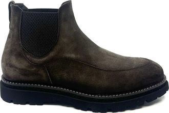 Franceschetti Femme, Chaussures, Gris, Taille: 39 1/2 EU Chelsea Platform Bottes