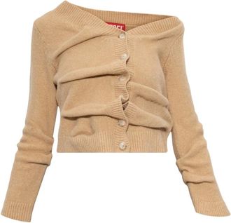 Diesel Damen, Strickwaren, Beige, SGr&ouml;&szlig;e