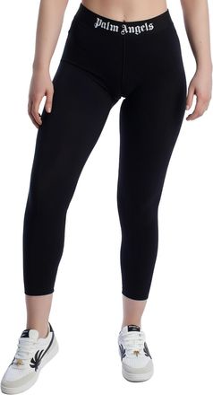 Palm Angels Damen Leggings mit Logo PWVG009C99FAB0011001