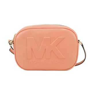 Michael Kors Jet Set Travel Medium Oval Umh&auml;ngetasche - - Bags - Damen - Rosa - ONE SIZE