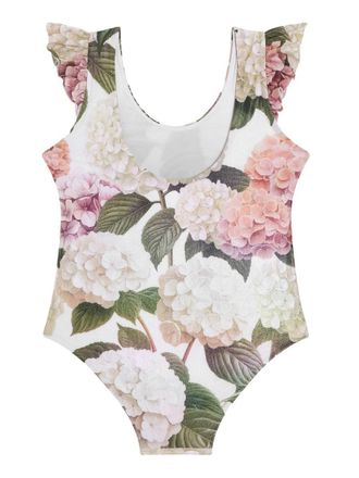 Dolce & Gabbana Floral Print Swimsuit - Multicolor