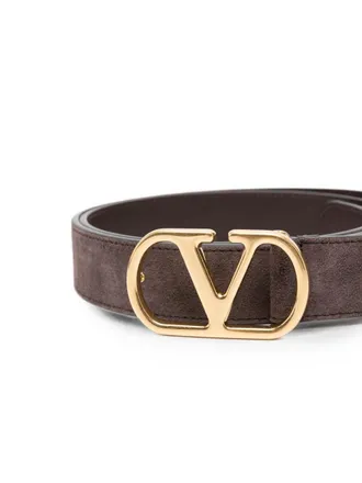 Valentino Garavani VLogo Belt - Brown