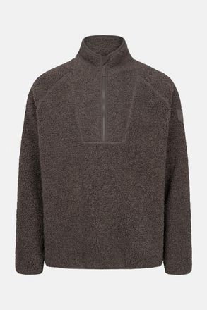 Derbe Derbe Herren Fleece Pullover Kuschelby Troyer Braun