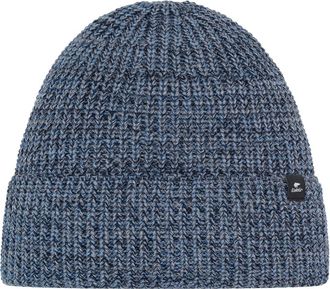 Eisb&auml;r M&uuml;tze Herren & Damen Swell Blau - Merino Winterm&uuml;tze Unisex mit Fleece sch&uuml;tzt vor K&auml;lte und Wind - Beanie mit Umschlag atmungsaktiv thermoregulierend