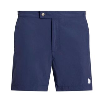 Polo Ralph Lauren Homme, Maillots de bain, Bleu, Taille: W33 Swim Short