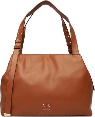 A|X Armani Exchange Femme, Sacs, Brun, Taille: ONE Size Alice M Shoulder Bag