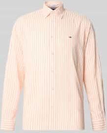 Tommy Jeans Relaxed Fit Freizeithemd aus Baumwoll-Modal-Mix