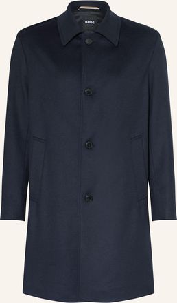 HUGO BOSS Mantel Clark blau