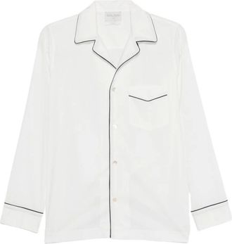 Forte_Forte Femme, Blouses et Chemises, Blanc, Taille: 40 FR Chemise Orn&eacute;e de Cristaux