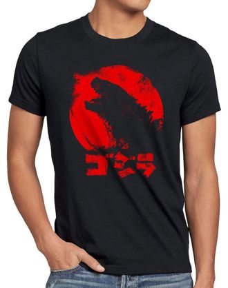 style3 Gojira T-Shirt Herren Kaiju Japan Nippon Tokio Tokyo, Gr&ouml;&szlig;e:3XL