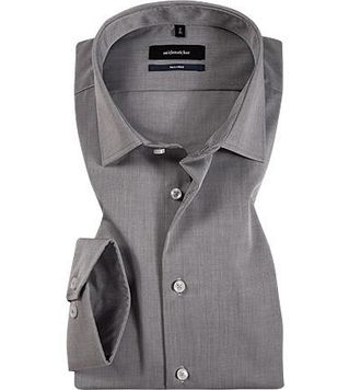 Seidensticker Seidensticker Herren Hemd grau Kent
