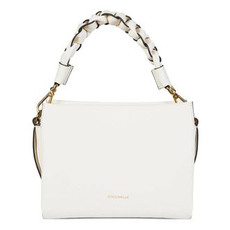 Coccinelle Femme, Sacs, Blanc, Taille: ONE Size Boheme Grana Double