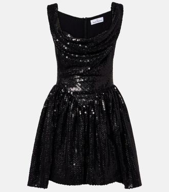 Vivienne Westwood Minikleid Mini Sunday mit Pailletten