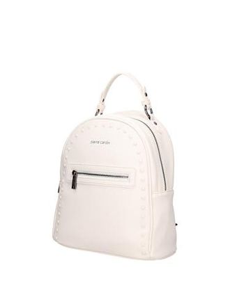 Pierre Cardin Sac à dos femme Polyuréthane Polyuréthane 25x28x13 cm 2691-CH03, Blanc, One-size
