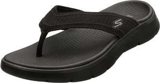 Skechers Go Walk Flex Sandal - Holly 141459-BBK, Women flip-flops, Black, 36 EU