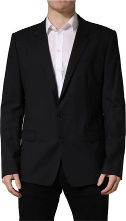 Dolce & Gabbana Homme, Vestes, Bleu, Taille: 2XL Veste de costume 2 Boutons
