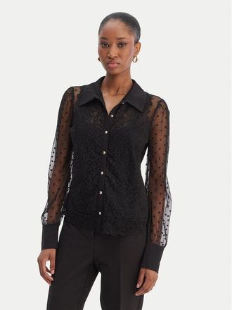 Morgan Hemd 261-TMUSIC Schwarz Regular Fit