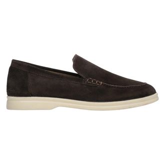 Estro & Luminara Italienische Velours Loafer - - Shoes - Damen - Braun - 36 EU