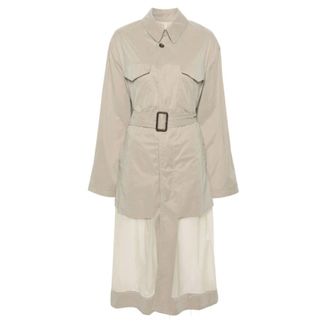 Maison Margiela Femme, Manteaux, Beige, Taille: 36 FR Trench Coat