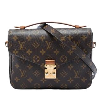 Louis Vuitton Pre-owned Pochette Metis - - Pre-owned - Damen - Braun - ONE SIZE