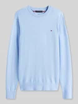 Tommy Hilfiger Regular Fit Pullover aus Baumwoll-Kaschmir-Mix