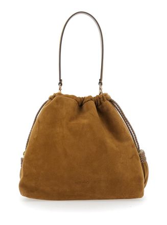 Etro Womens Shoulder Bag Kalispera Beige Goat Leather