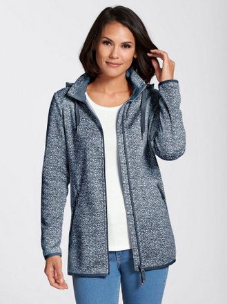 Witt Fleecejacke Strickfleece-Jacke Langarm