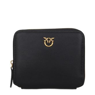 Pinko Pinko Femmes Portefeuille Cuir Noir