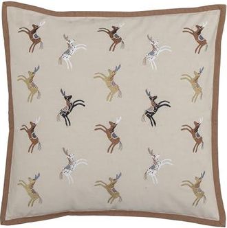 Bloomingville Mini Doglas Kissen, Braun, Baumwolle, L40xB40 cm