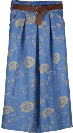 Am&eacute;lie & Am&eacute;lie Femme, Jupes, Bleu, Taille: 38/40 FR Laurence Skirt