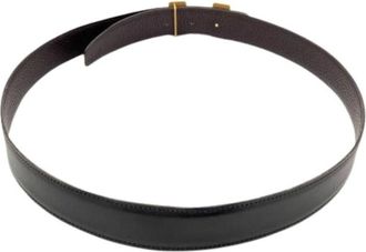 Herm&egrave;s Ceinture Constance Standard doccasion - Homme - Pre-owned - Noir - Taille: ONE Size