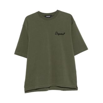 Dsquared2 Homme, Tops, Vert, Taille: L T-shirts et Polos Dsquared2