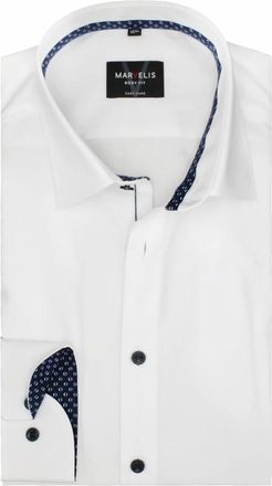 Marvelis Herren, Shirts, Weiß, SGröße